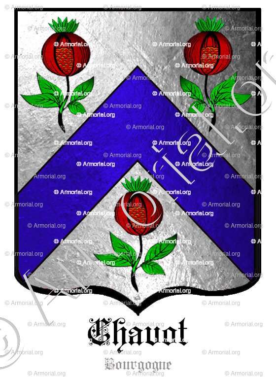 CHAVOT - Armoiries, blason, Etymologie et origine, nom de famille ...