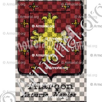 Alarçon - Armoiries, blason, Etymologie et origine, nom de famille ...