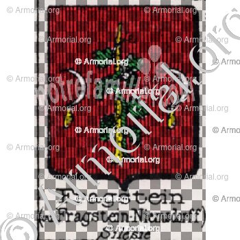 Fragstein (ou Fragstein - Armoiries, blason, Etymologie et origine, nom ...
